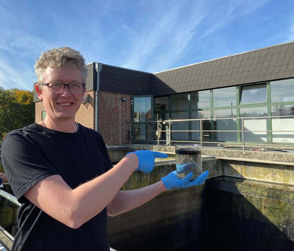 GAK-Filter auf der KA Borken in Betrieb genommen - atd GmbH